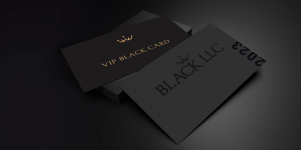 VIP BLACK CARD - BLACK LLC